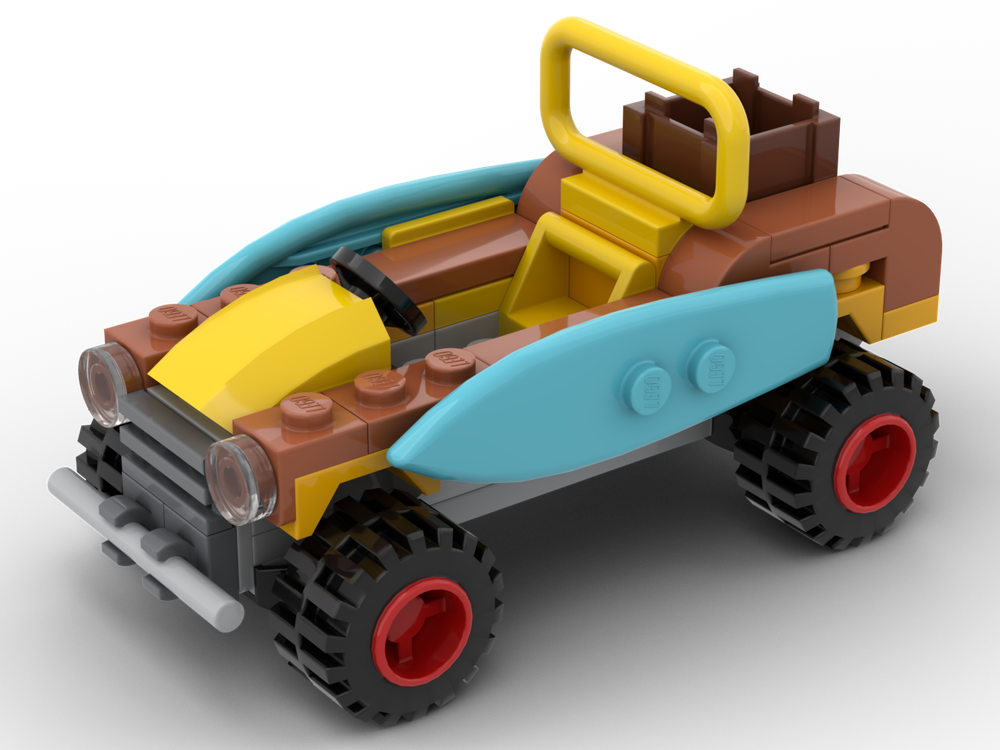 LEGO MOC Beach Buggy by Huebre | Rebrickable - Build with LEGO