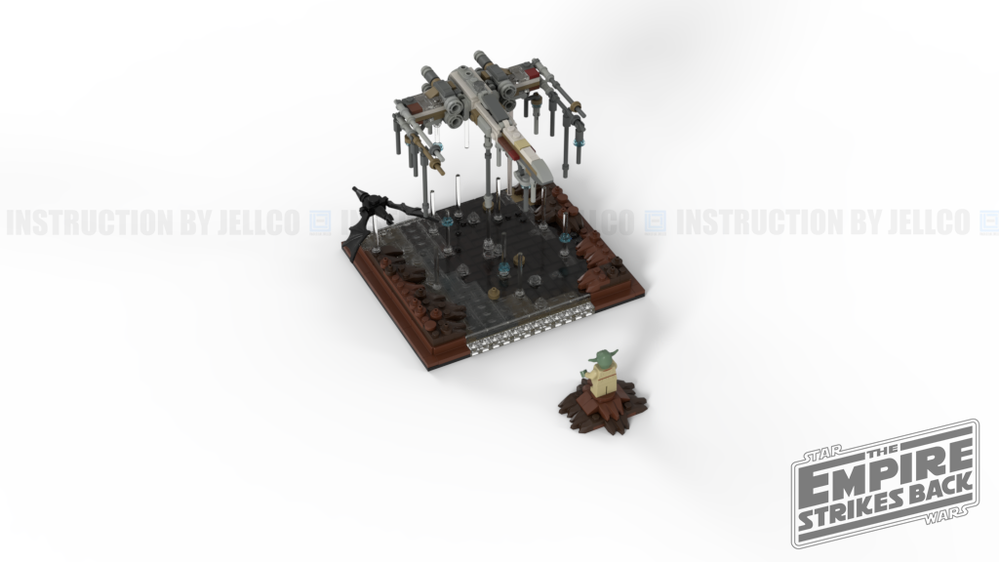 LEGO MOC Micro Diorama : DAGOBAH Renewal (Episode V) by jellco ...