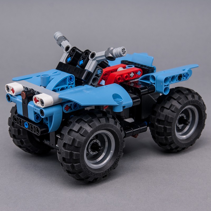 Lego Moc 42134 Quadbike By Keep On Bricking Rebrickable Build With Lego