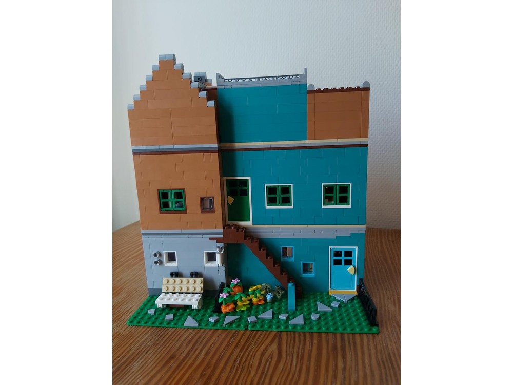 LEGO MOC Bistro Bookshop (alt build of Bookshop - 10270) by JakeS ...