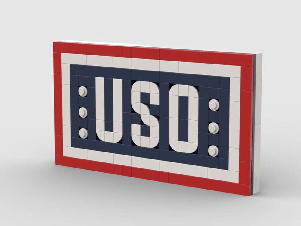 LEGO MOC USO Logo by TiktikLegoTok | Rebrickable - Build with LEGO