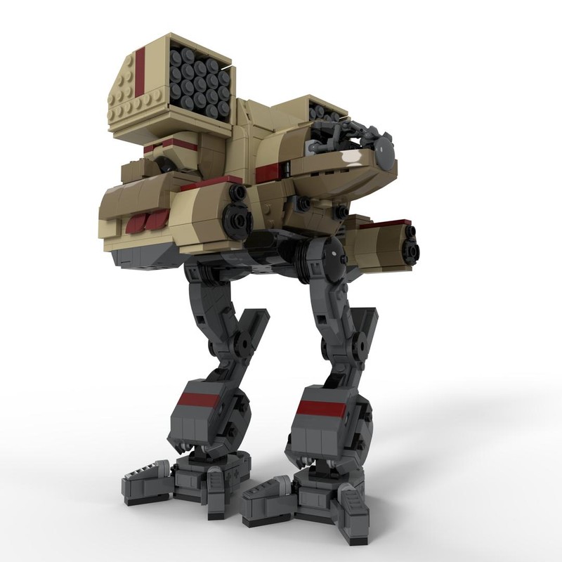 LEGO MOC Mad Cat/Timber Wolf OmniMech (Clan Wolf) by lazyguineapig ...
