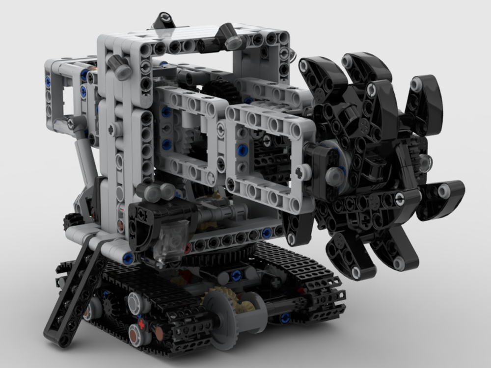 Lego Moc Bucket Wheel Excavator By Artemisovsky Rebrickable Build