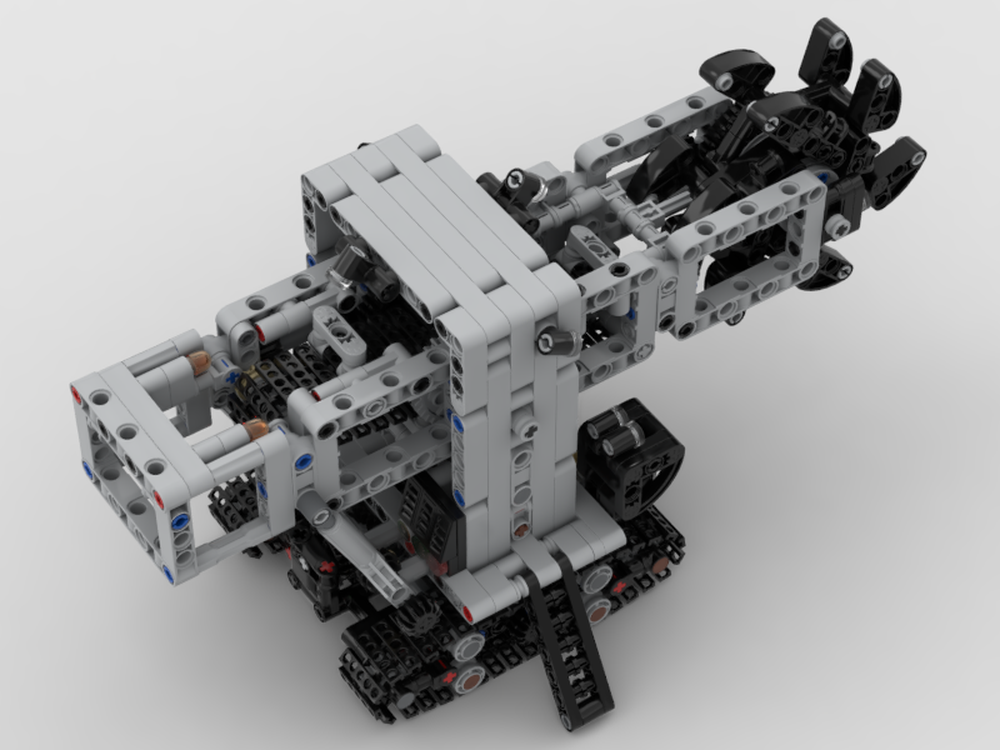 Lego Moc Bucket Wheel Excavator By Artemisovsky Rebrickable Build