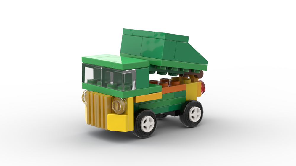 LEGO MOC-111137 11015 Dump truck by Lenarex | Rebrickable - Build with LEGO