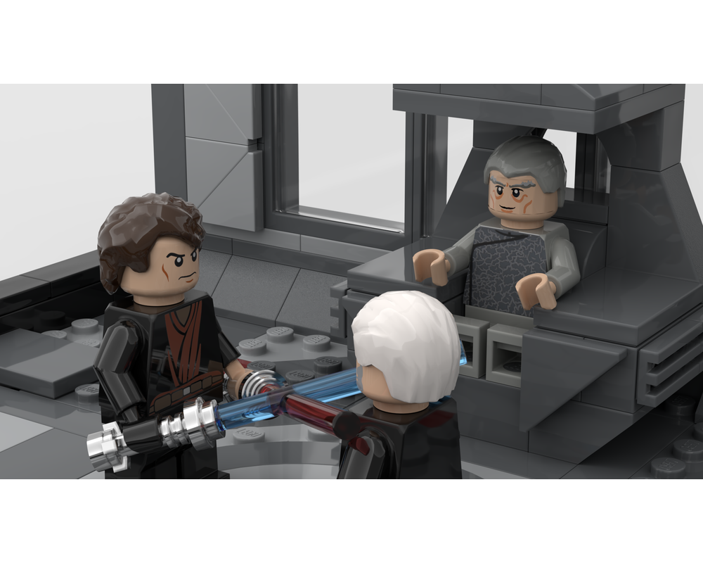 Lego Moc Episode Iii Count Dookus Death Diorama By Qzayi Rebrickable