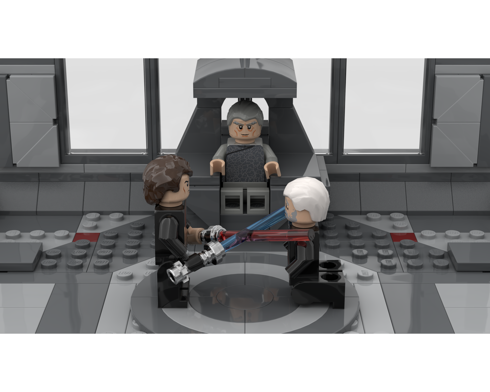 Lego Moc Episode Iii Count Dookus Death Diorama By Qzayi Rebrickable