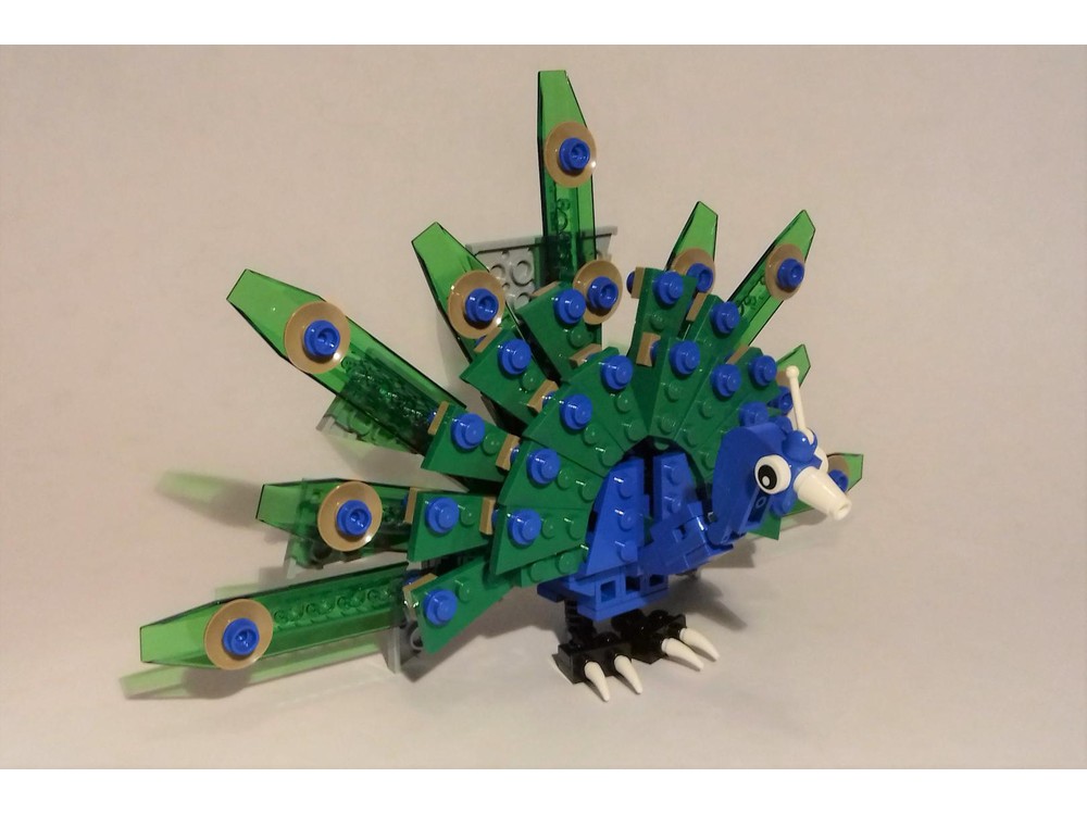 LEGO MOC Peacock by AtticP | Rebrickable - Build with LEGO