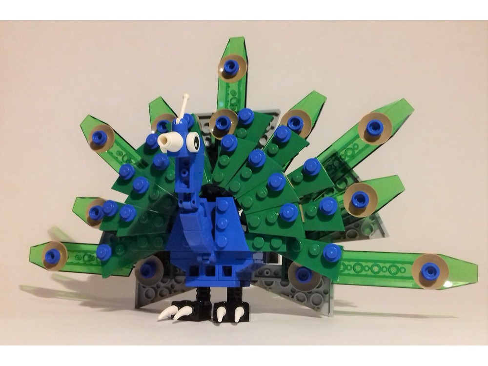 LEGO MOC Peacock by AtticP | Rebrickable - Build with LEGO