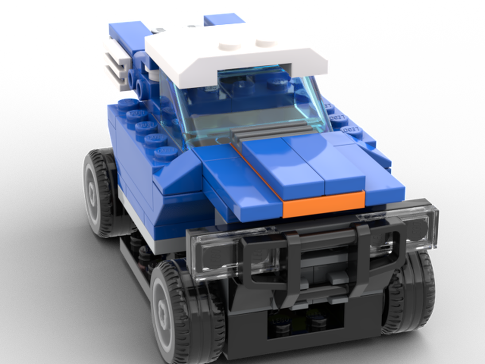 LEGO MOC 60312 - Monster Truck by hoppepe | Rebrickable - Build with LEGO