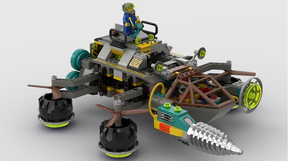 Lego Moc Super Magma Transport By Moorebrix Rebrickable Build With Lego