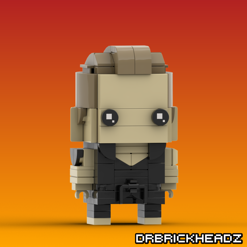 LEGO MOC John Kreese (The Karate Kid) Brickheadz by DrBrickheadz ...