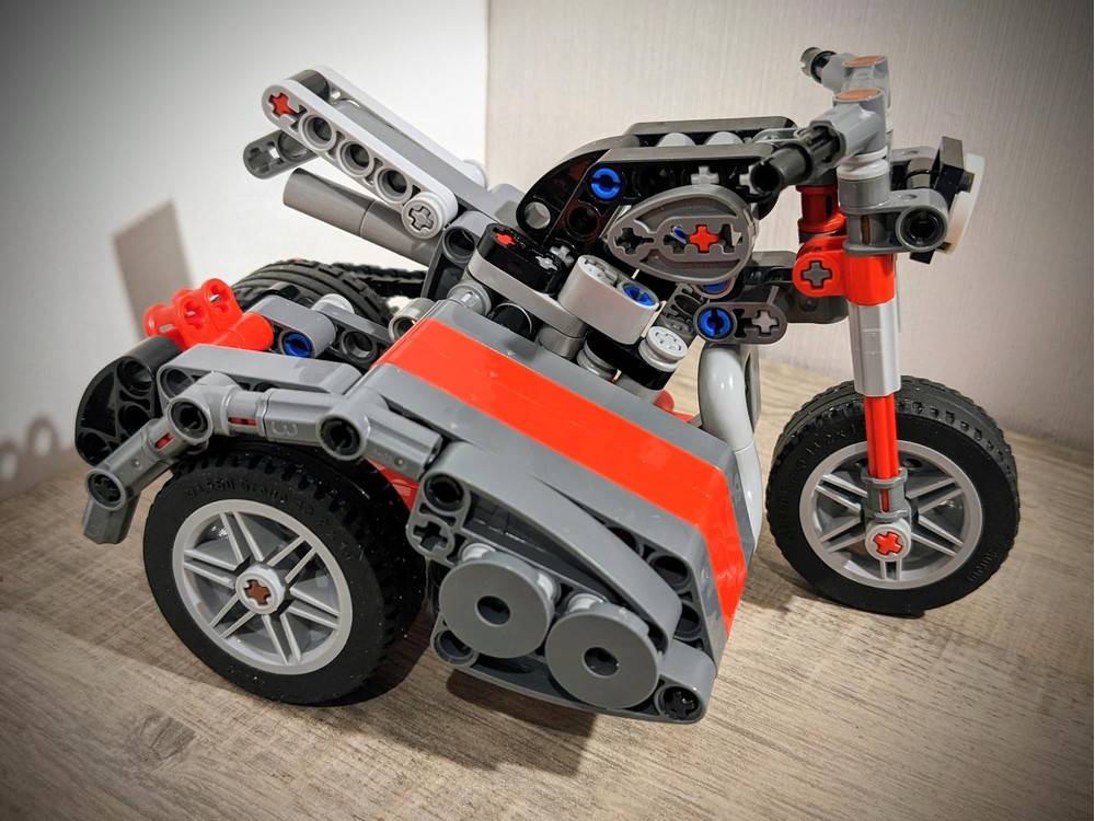 LEGO MOC 42132 - Sidecar by Fabio_BrickintheWall | Rebrickable - Build ...