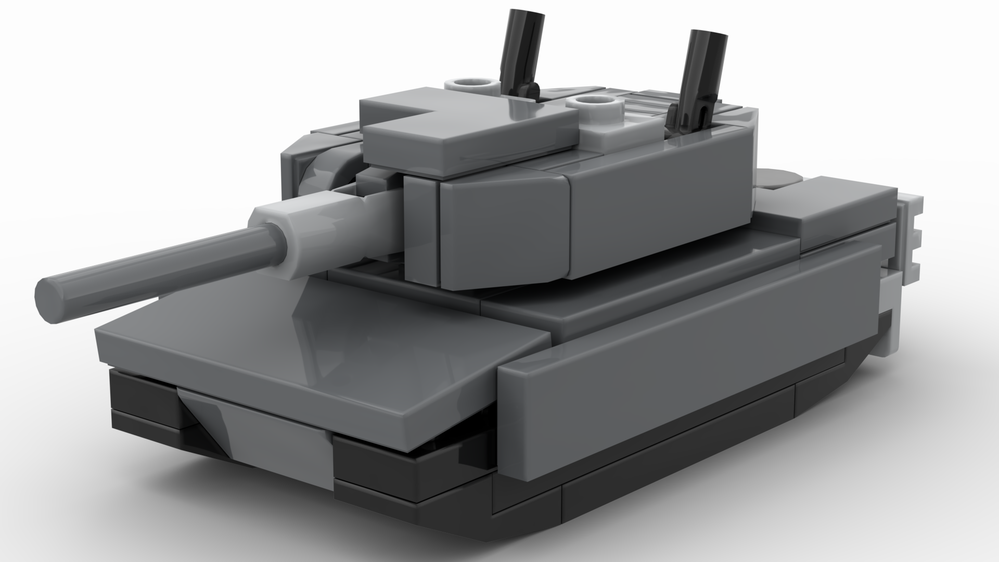 LEGO MOC Leopard 2A4 mini by einwildesKoppi | Rebrickable - Build with LEGO