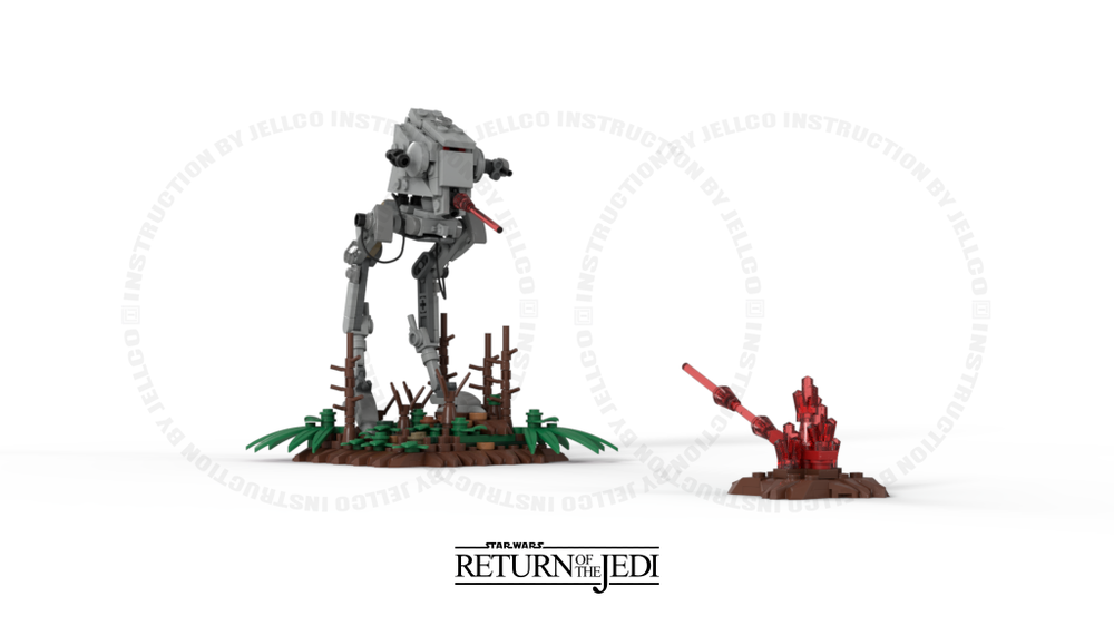 LEGO MOC Small Size All Terrain Scout Transport : Renewed Version by ...
