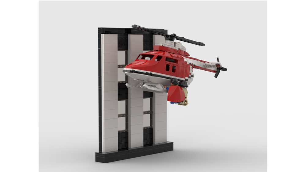 LEGO MOC Superman 1978: Helicopter scene by jaiiii | Rebrickable ...
