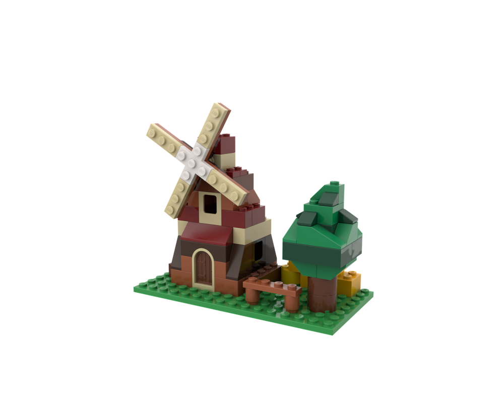 LEGO MOC 10696: Chocolate Windmill by BrickAlchemist | Rebrickable ...