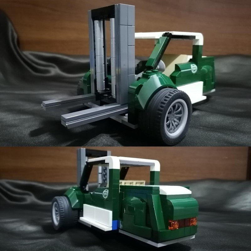 LEGO MOC 10242 forkift by Jhashem2204 | Rebrickable - Build with LEGO