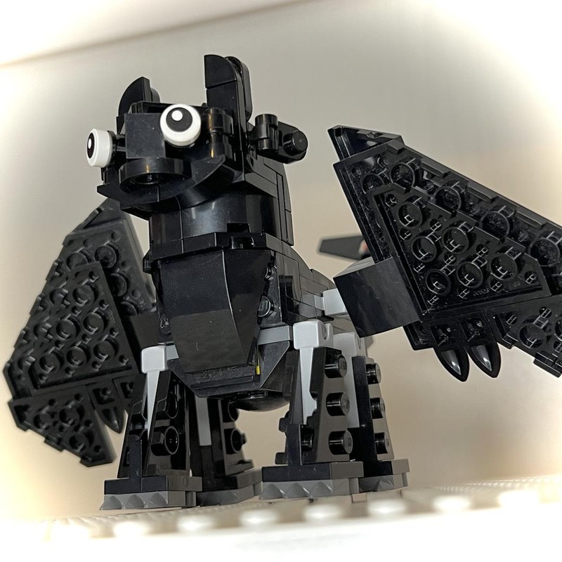 LEGO MOC Toothless by daydreamerbuilds | Rebrickable - Build with LEGO
