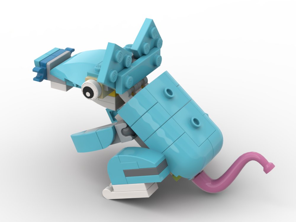 LEGO MOC 31128 Rat by PocMoc | Rebrickable - Build with LEGO