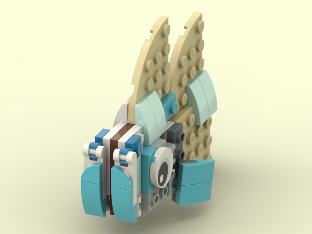 LEGO MOC Tropical Fish 31128 by Mythosaur_99 | Rebrickable - Build with ...