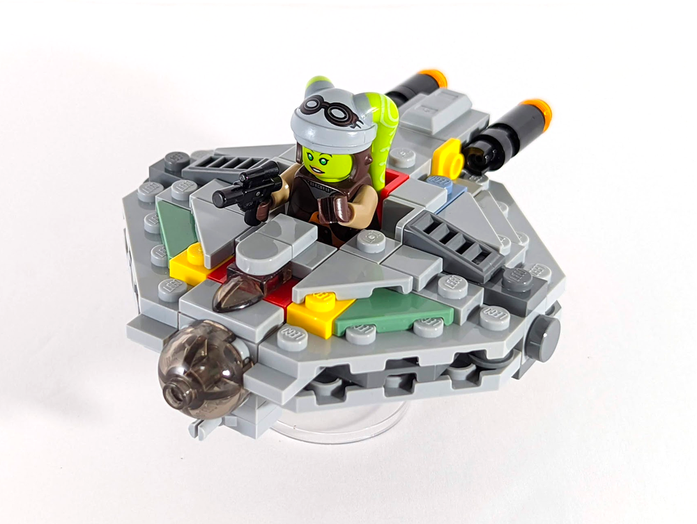 LEGO MOC The Ghost Microfighter by lego_coffee | Rebrickable - Build ...