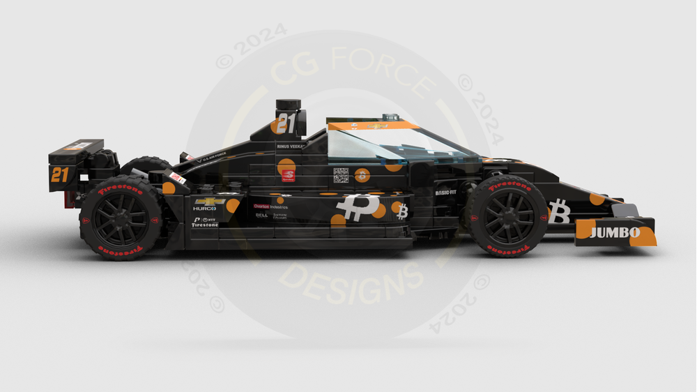LEGO MOC Indycar 2021 ECR Veekay Oval - Bitcoin by CGForceDesigns ...