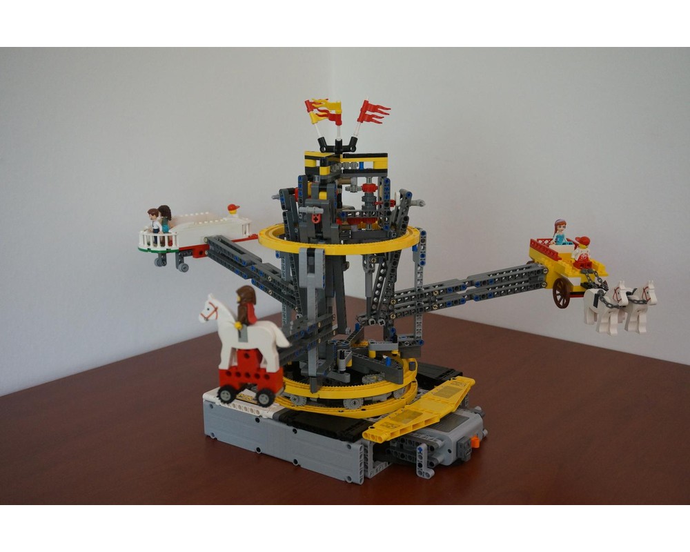 LEGO MOC Carousel by SKKAY | Rebrickable - Build with LEGO