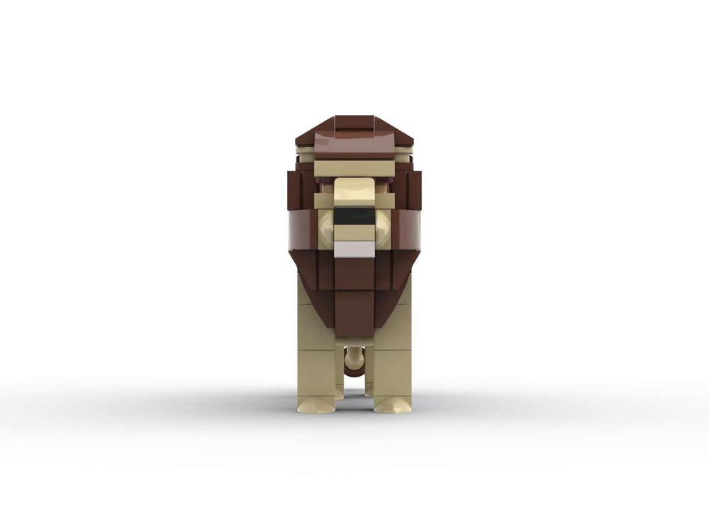 LEGO MOC Lion by Allen0937 | Rebrickable - Build with LEGO