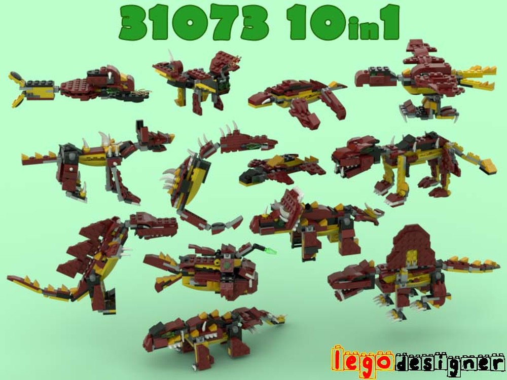 LEGO MOC 31073 10in1 Package -40% OFF by LegoDesigner | Rebrickable ...