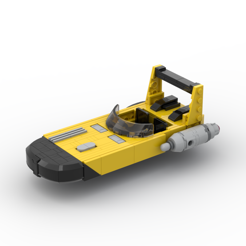 LEGO MOC 462-B Landspeeder by Rebel.Punk | Rebrickable - Build with LEGO