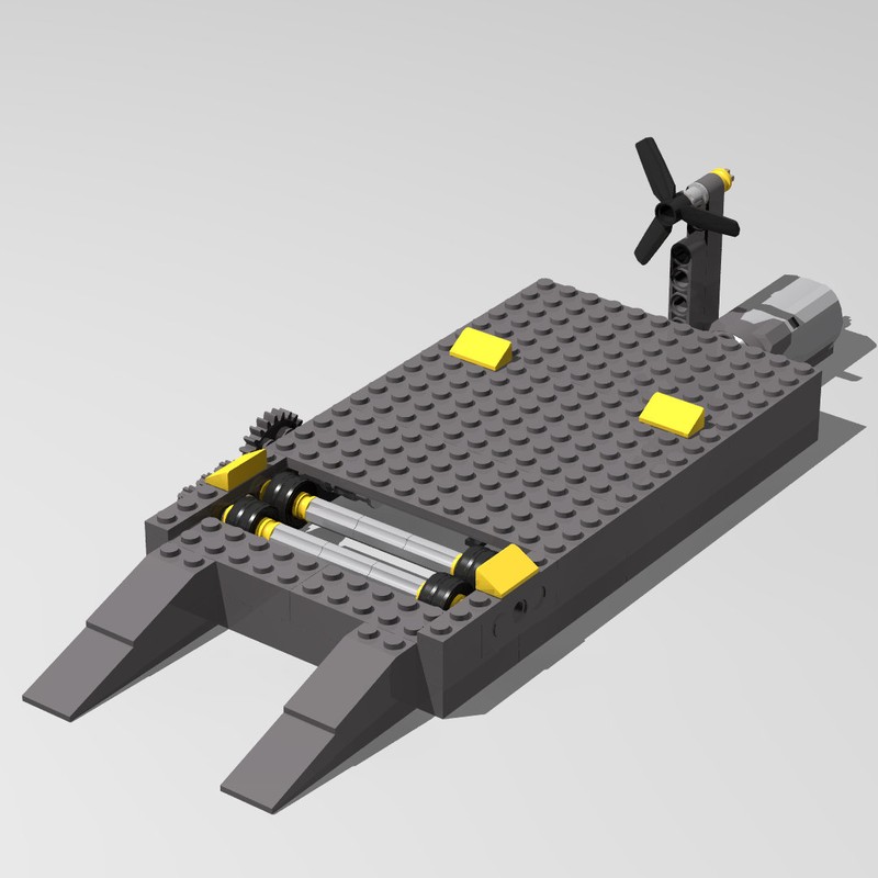 LEGO MOC Car Dyno (For 8 stud wide vehicles) by EnzoBricks ...