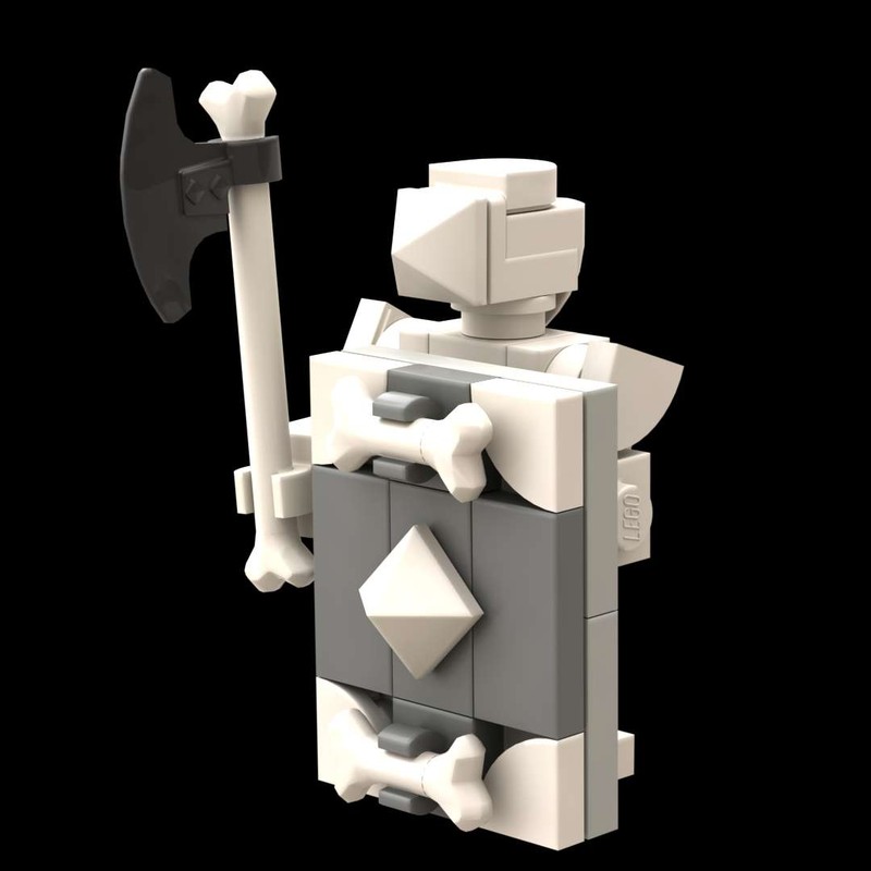 LEGO MOC-111561 Skeleton Soldier by dariusdrum | Rebrickable - Build ...