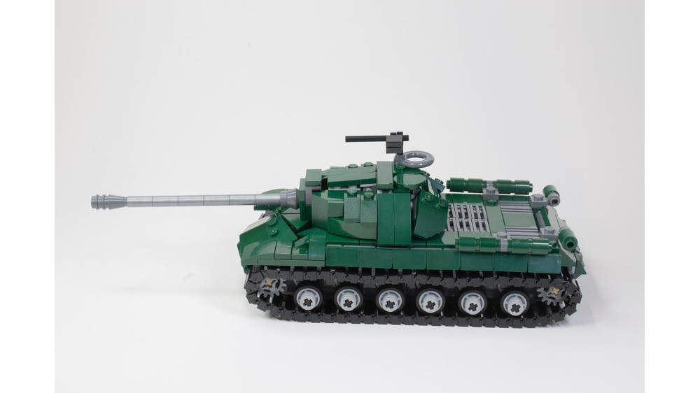 Lego Moc Is 3 Heavy Tank By Ayayop Rebrickable Build With Lego