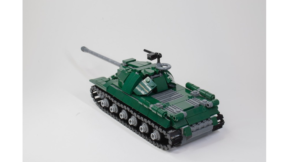 Lego Moc Is 3 Heavy Tank By Ayayop Rebrickable Build With Lego
