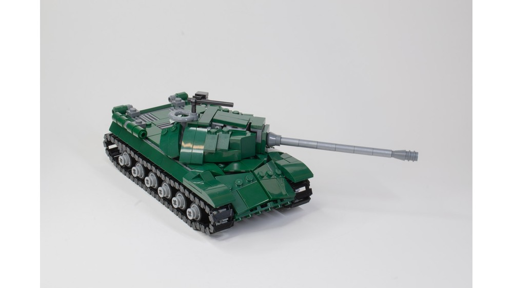 Lego Moc Is 3 Heavy Tank By Ayayop Rebrickable Build With Lego