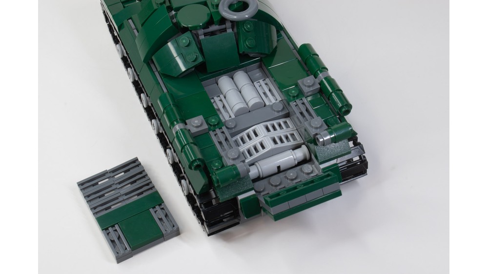 Lego Moc Is 3 Heavy Tank By Ayayop Rebrickable Build With Lego