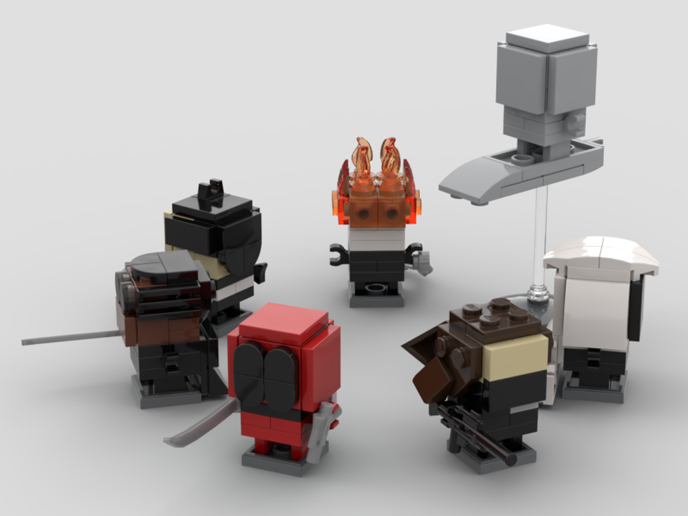LEGO MOC Mini-brickheadz - Other ambiguous Marvel characters by Thierry ...