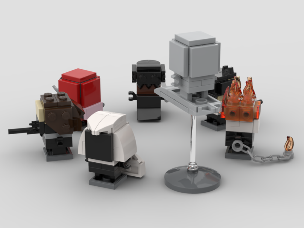 LEGO MOC Mini-brickheadz - Other ambiguous Marvel characters by Thierry ...