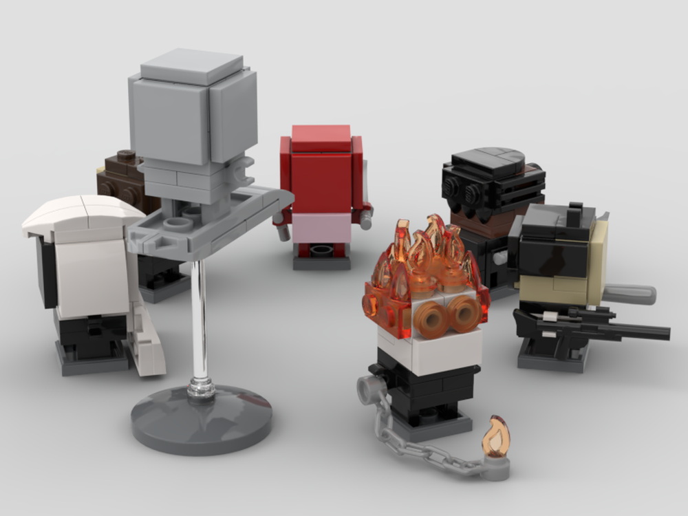 LEGO MOC Mini-brickheadz - Other ambiguous Marvel characters by Thierry ...