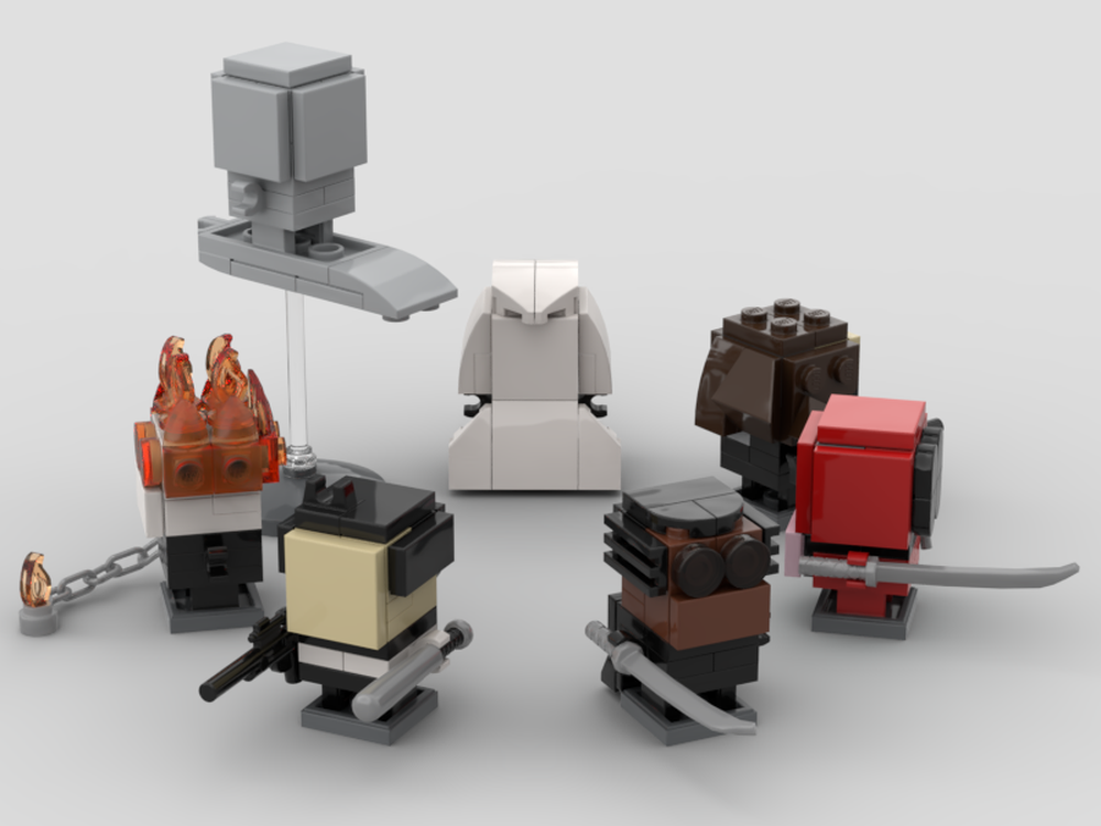 LEGO MOC Mini-brickheadz - Other ambiguous Marvel characters by Thierry ...