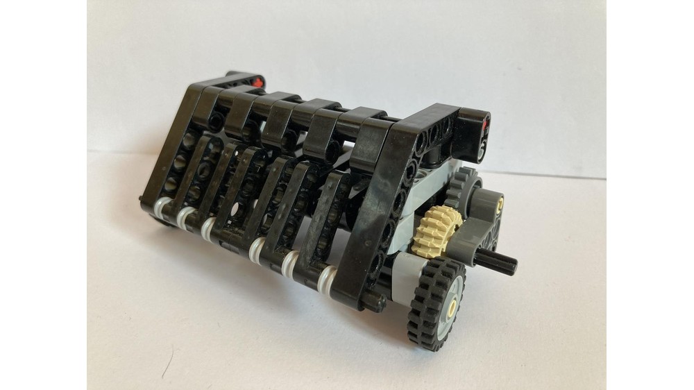 Lego Moc Working Pickup For Hay Baler Or Forage Wagon By Stinkwell