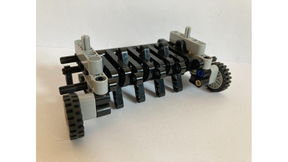 Lego Moc Working Pickup For Hay Baler Or Forage Wagon By Stinkwell