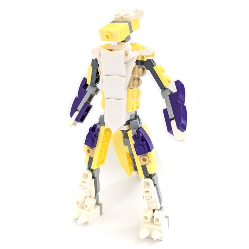 LEGO MOC Renamon by LegoMechable | Rebrickable - Build with LEGO