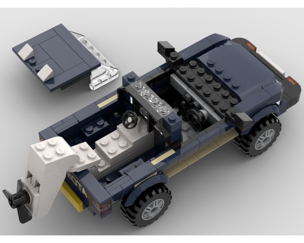 LEGO MOC Toyota Hilux - ToyBota by jameshigson0512 | Rebrickable ...