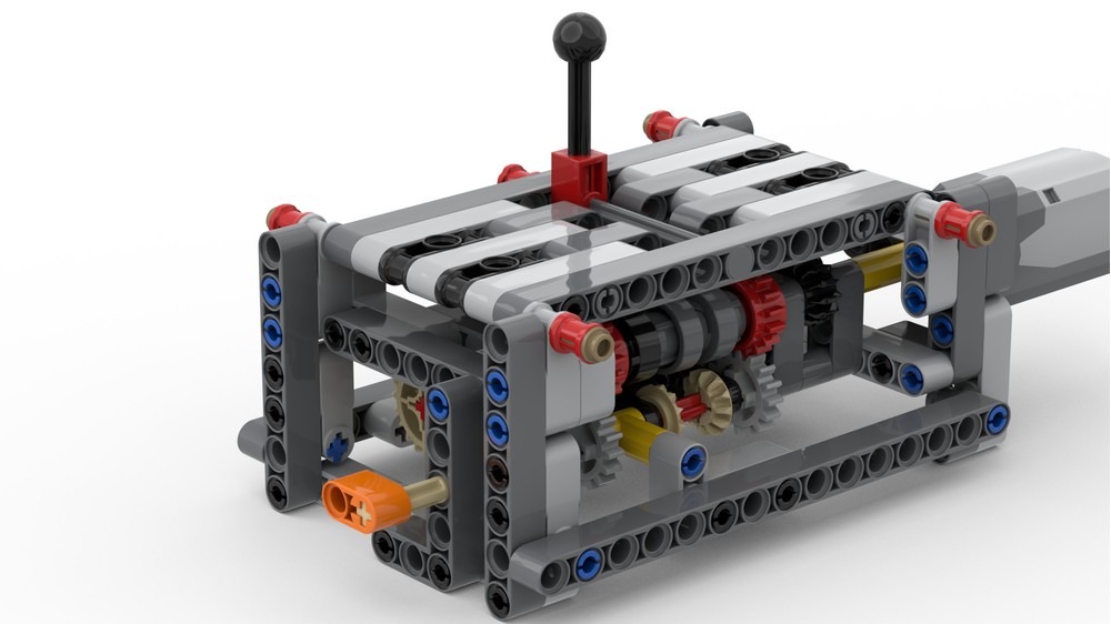 Lego Moc 5 Speed Reverse Gearbox By 1plaintext Rebrickable Build