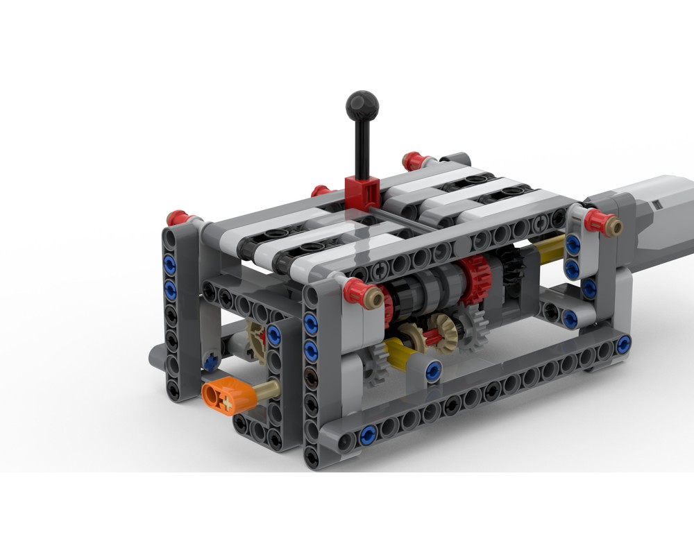 LEGO MOC 5-Speed + Reverse Gearbox by 1plaintext | Rebrickable - Build ...