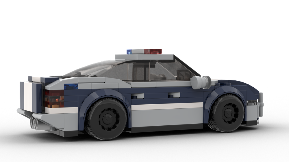 LEGO MOC Police Car by BrickMOCery | Rebrickable - Build with LEGO