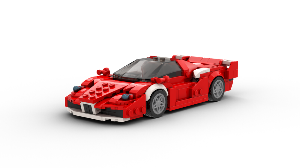 Lego Moc Speed Champions Ferrari Fxx By Armageddon1030 Rebrickable