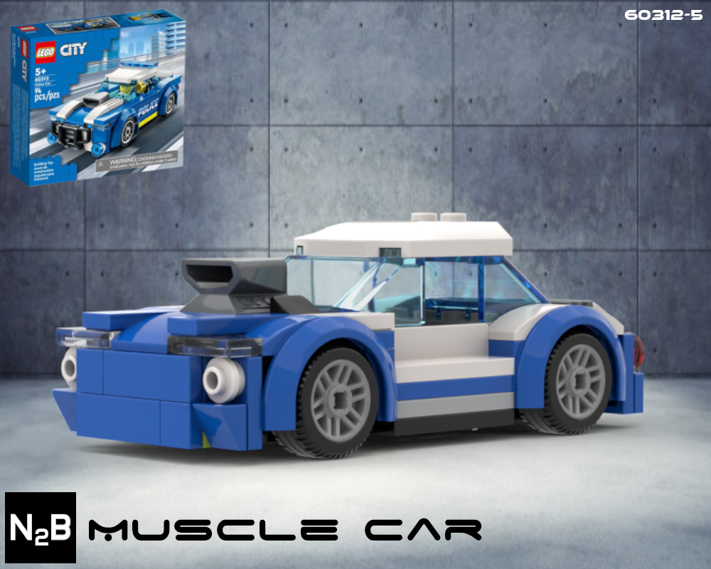 LEGO MOC Muscle car - Alternate build 5 Lego 60312 by n2brick ...